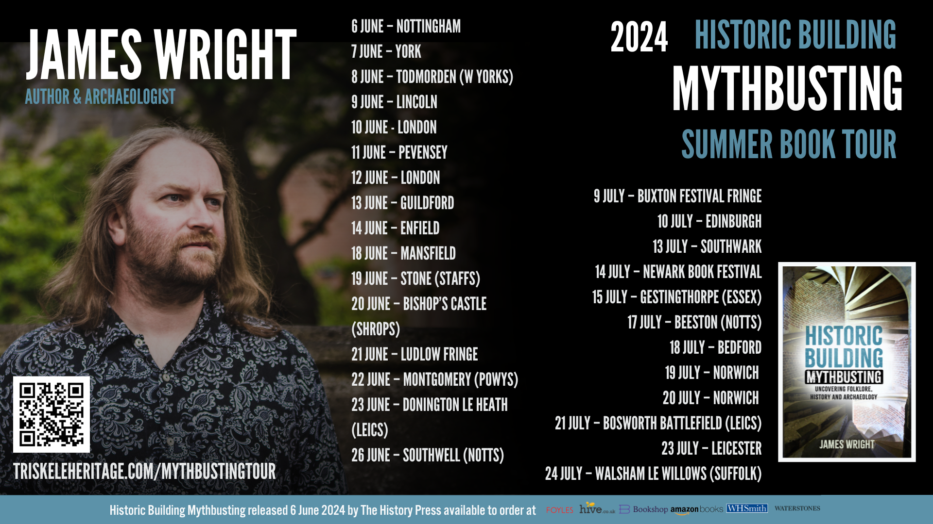 Historic Building Mythbusting Book Tour - Triskele Heritage